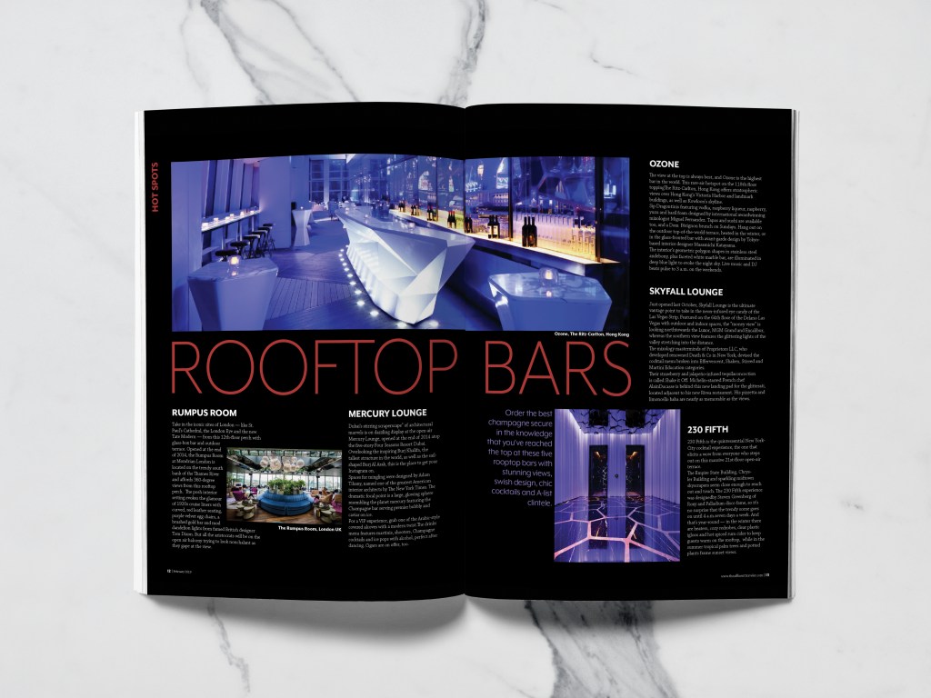 AFFLUENT TRAVELER MAGAZINE REDESIGN | KAYLA CLARK.